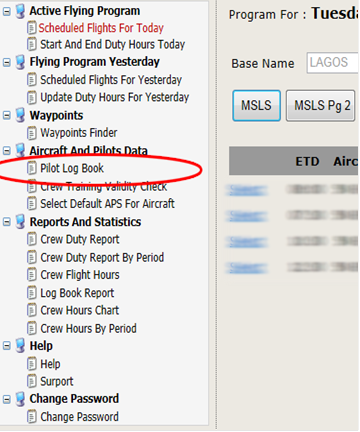 The other links are for reports.